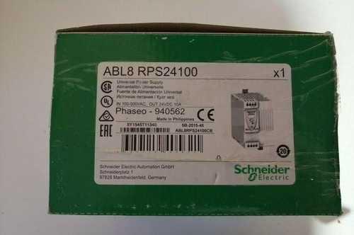 Schneider Electric ABL8RPS24100 Блок питания