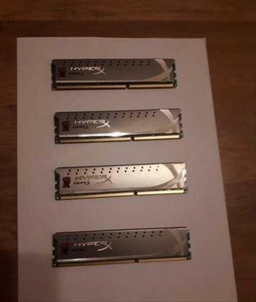 Kingston HyperX (KHX1600C9D3P1K2/8G) 8 гб 2 набора