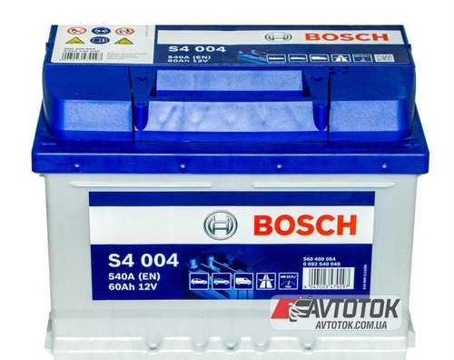 Акб Bosch S4 004 60Ah540A д242ш175в175 /+