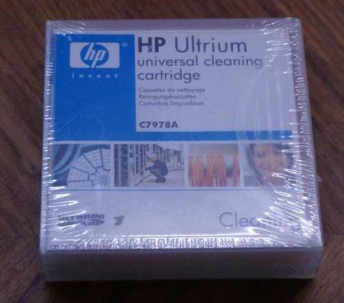 Новый, запечатан HP C7978a чистящий картридж LTO