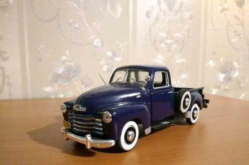 Модель Chevrolet 3100 Pick-up 1950 blue 1:43