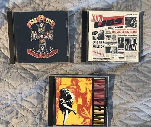 Фирменные CD Guns n’ Roses