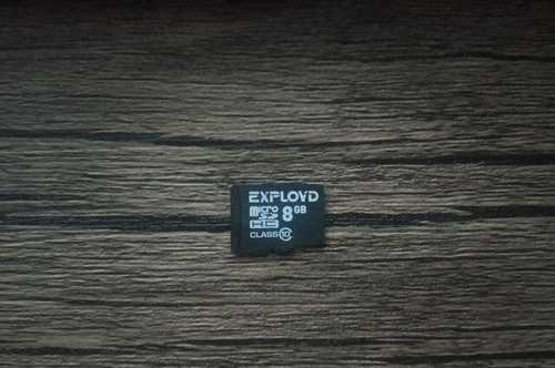 Micro sd exployd 8gb