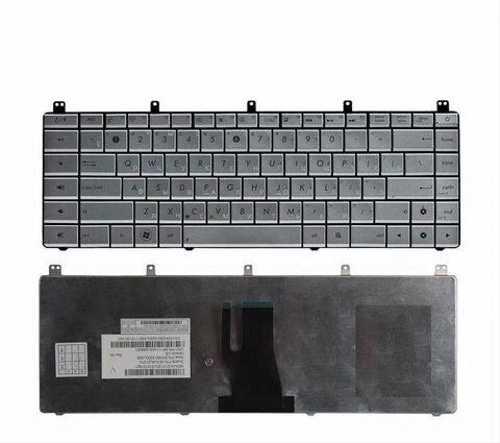Клавиатура Asus N45, N45Sf серебряная