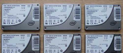 Супер SSD Intel S3700 400Гб ресурс 7500TBW