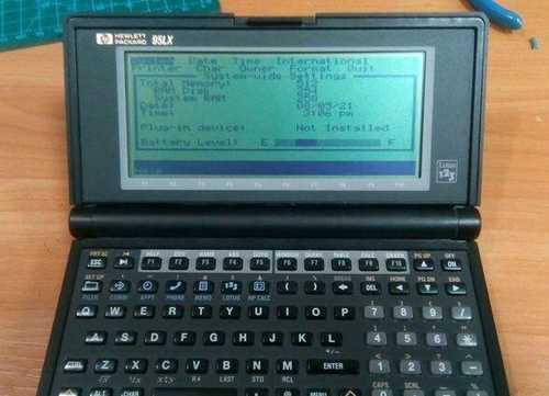 Hewlett-Packard HP 95LX (palmtop)