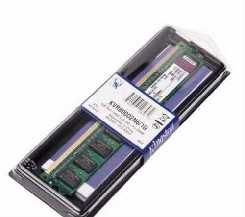 Модуль памяти DDR2 1GB Kingston KVR800D2N6/1G