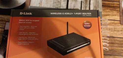 Роутер Adsl Router D-Link модель DSL-2600u