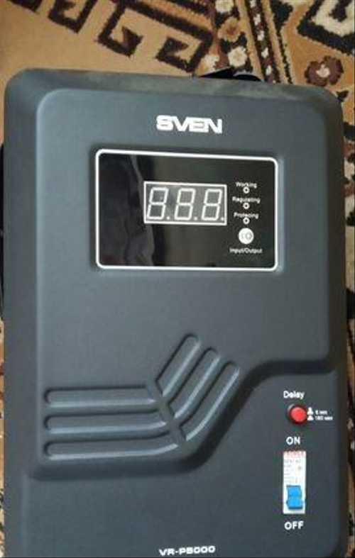 Стабилизатор напряжения sven VR-P 5000 на запчасти