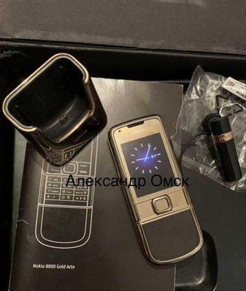 Nokia 8800 arte gold 4 gb, оригинал