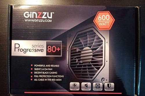 Блок питания 600w Ginzzu PC600 14CM 8