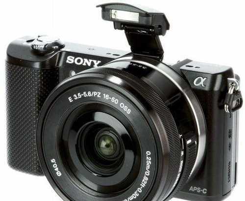 Sony A5000(16-50mm OSS) Чехол+8гб+Коробка+Wi-Fi+