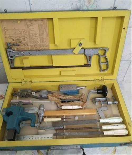 Детский набор слесарных инструментов "Юный техник"