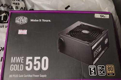 Блок питания Cooler Master mwegold 550