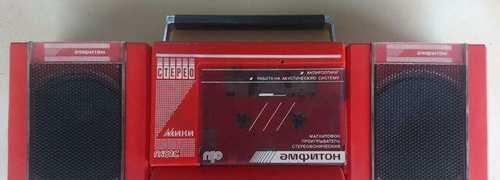 Кассетный магнитофон проигрыватель Амфитон П402С