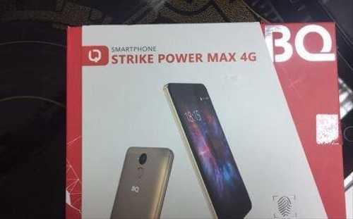 Смартфон BQ 5510 Strike Power Max 4G (gold)
