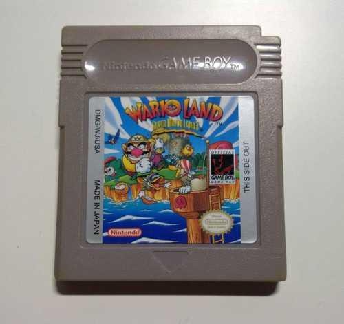 Картридж Wario Land: Super Mario Land 3 (Game Boy)