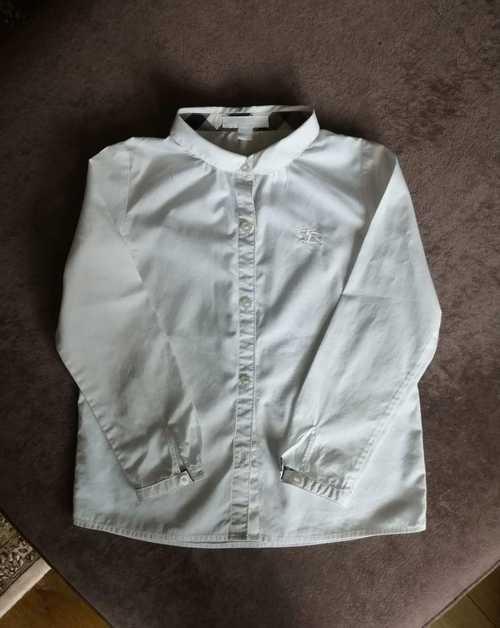 Рубашка для девочки Burberry, оригинал, на 122см,в