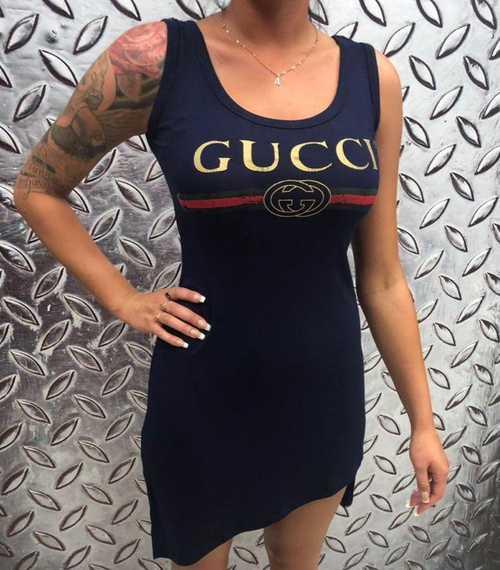 Платье туника Gucci (S-XL, 42-50)