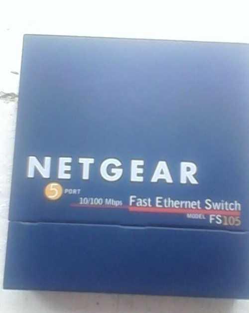 Коммутатор Switch Маршрутизатор NetGear FS-105