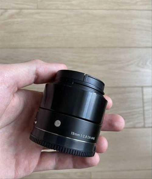 Sigma 19mm F2.8 DN e-mount