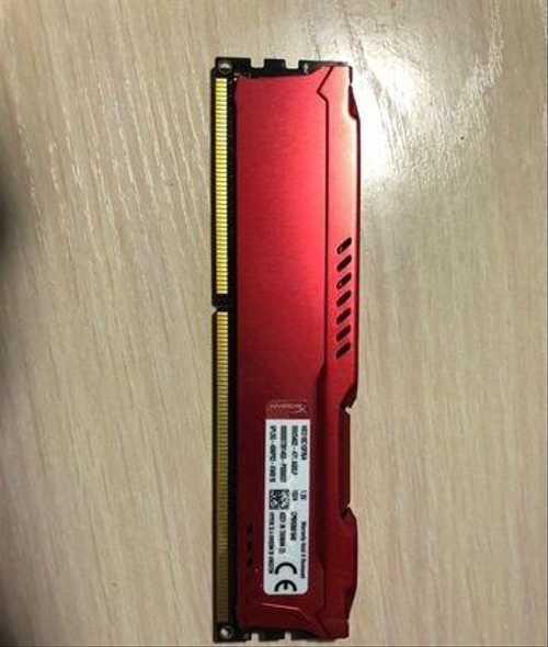 Оперативная память Fury HyperX ddr3 4 gb 1866