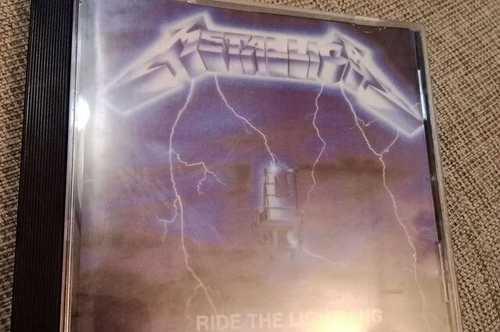CD диск Metallica/ride THE lightning/1984