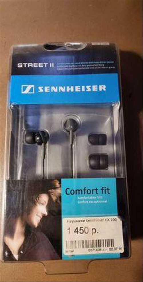 Наушники sennheiser cx 200 Street ll