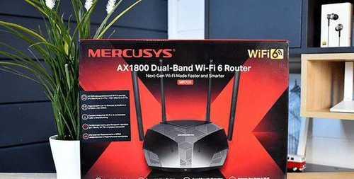 Роутер Mercusys MR70X с WiFi 6, новый, комплекс