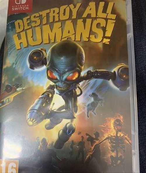 Destroy all humans nintendo switch