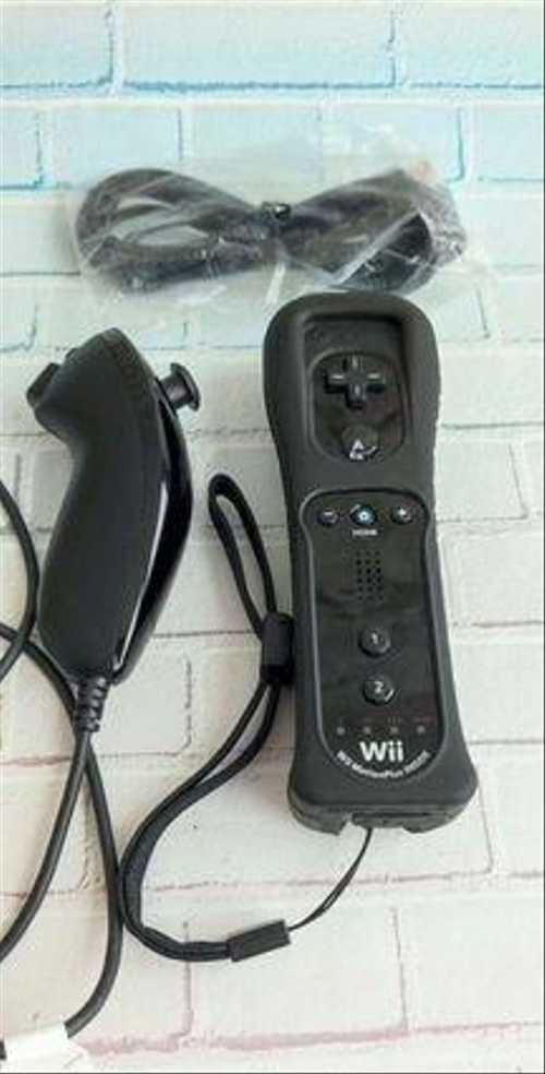 Геймпад для приставок Wii и Wii U (Wii remote) с m