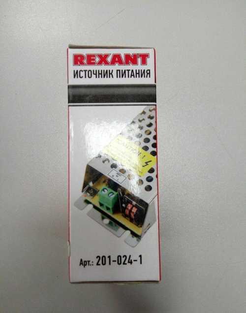 Блок питания Rexant 220 V AC/24 V DC, 1A 24W Новый