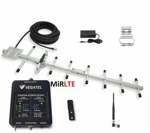 Комплект Vegatel VT1-900E-kit LED для усиления GSM