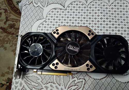 Видеокарта б/у Palit GeForce GTX-770 JetStream 2Гб