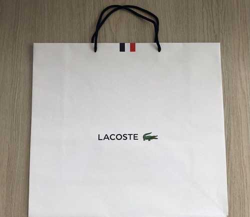 Пакет Lacoste фирменный оригинальный
