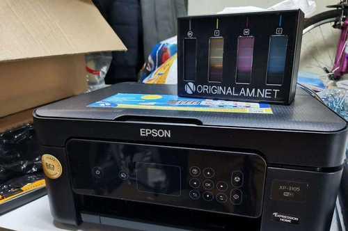 Принтер с снпч Epson XP-3105 (засохла голова)