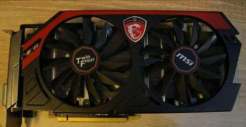 Видеокарта MSI GTX 760 2gb