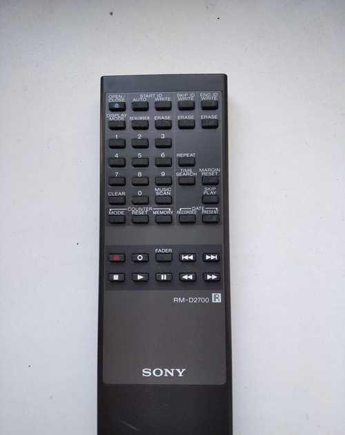 Пульт Sony RM-D2700
