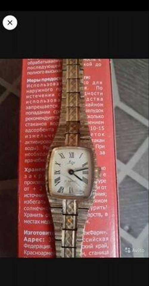 Часы СССР позалота и швейцарские оригинал