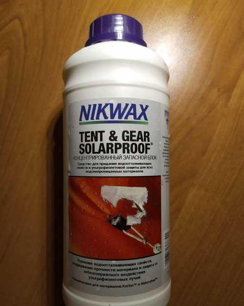 Tent and Gear SolarProof 1000 мл nikwax