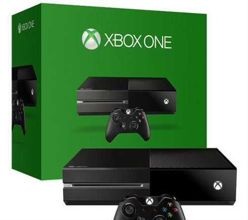 Xbox one 500gb черный