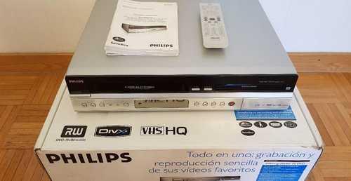 DVD плеер philips видеодвойка, цифровой тюнер