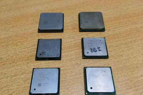 Ретро Процессоры intel и AMD (Комплект)