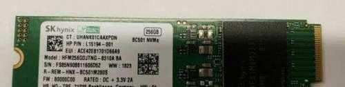 SSD 256GB SK hynix m2 2280