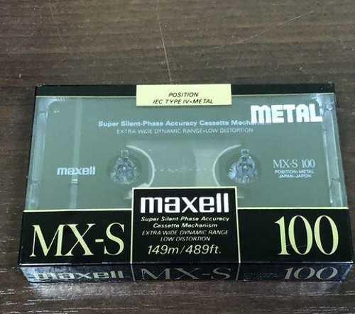 Аудиокассета Maxell metal