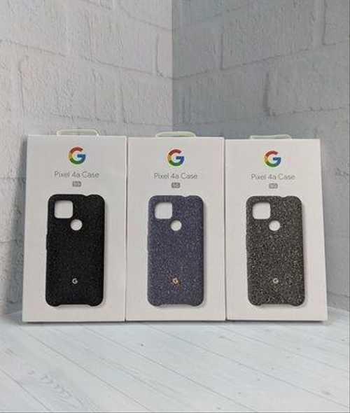 Чехлы на Google Pixel 4a и 4a 5g fabric case и дру