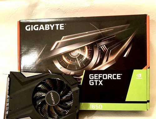 Видеокарта gigabyte gtx 1650