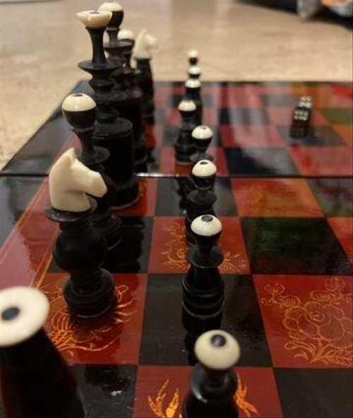 Шахматы коллекционные, новые. Вьетнам