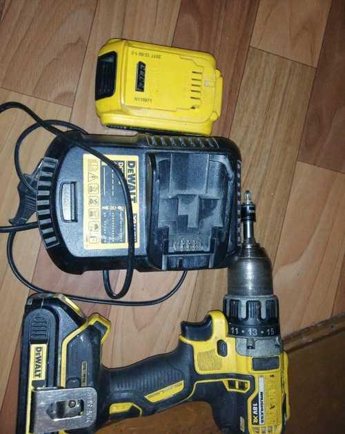 Аккумуляторная дрель DeWalt XRP DCD 791 D2 brushle