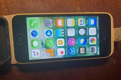 Телефон Apple iPhone 5C 32 Гб желтый